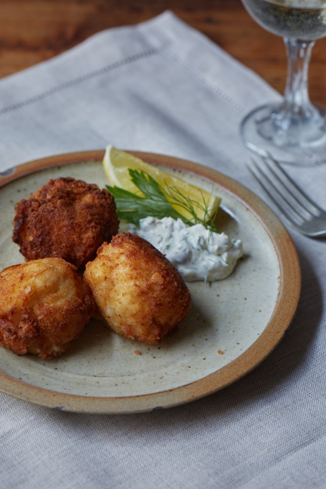 Smoked Cod Cakes by Maura O’Connell Foley